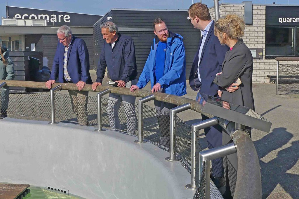 HOHER BESUCH IM ECOMARE-MUSEUM - [ NATURSCHUTZruhr ]